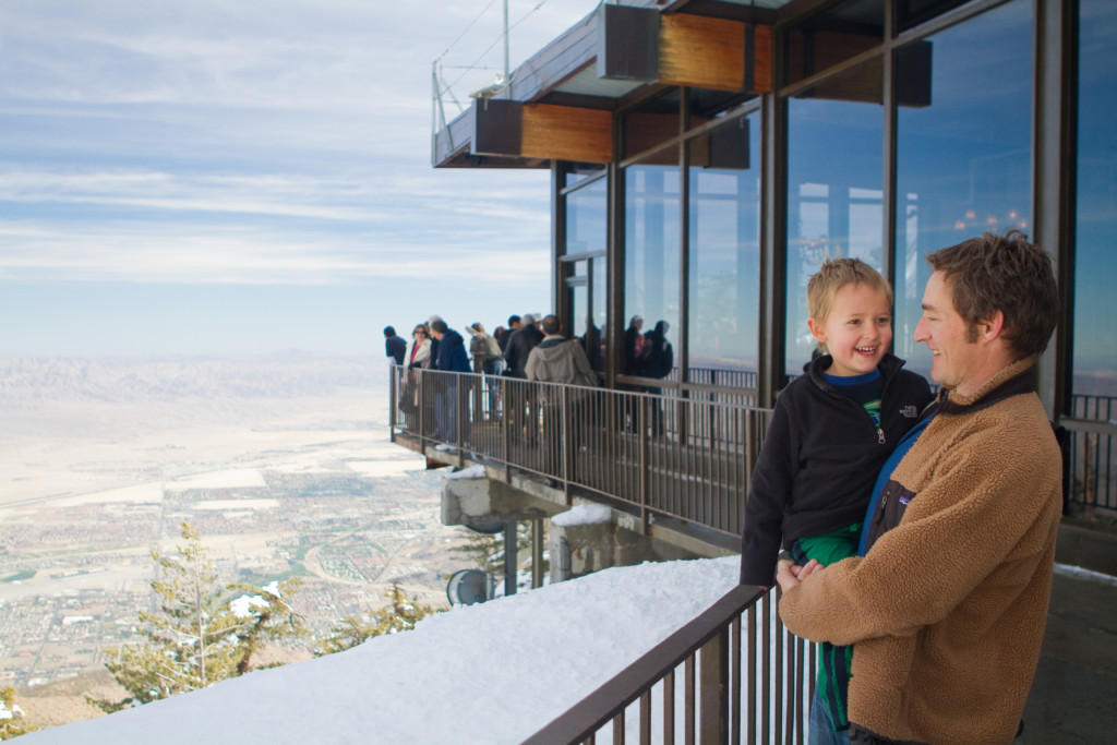 Estasyon Mountain - View lajounen 2 - Palm Springs Ayeryen Tramway